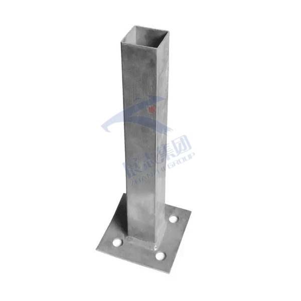 China Cheap price Square Steel Fence Post Galvanized Square Pipe Posts ...